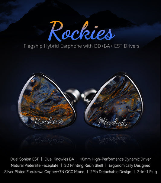 NICEHCK RedAg IEM Cable 4N Monocrystalline Sterling Silver Earphone Re