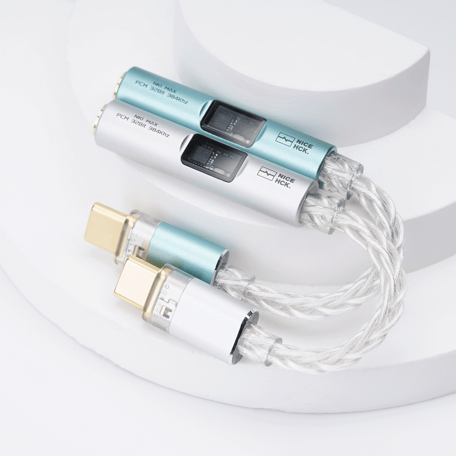 NiceHCK IEM Headphones & IEM Cables, DAP DAC 2.5/3.5mm/4.4mm Adapater