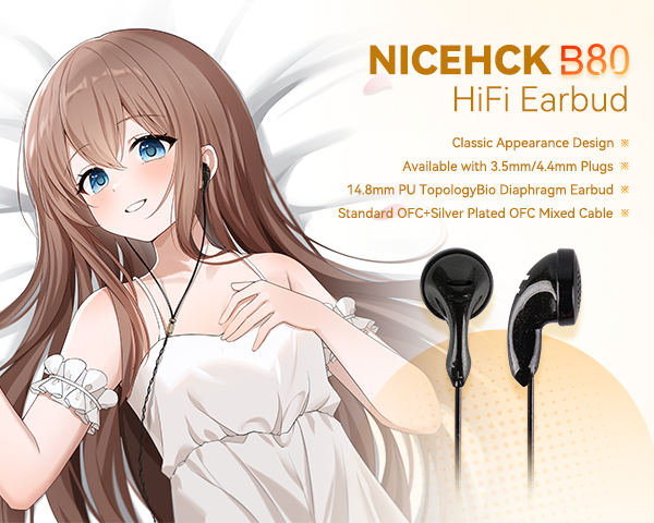HiFiイヤホン、IEMケーブル、オーディオ製品に焦点を当てる - NiceHCK Audio