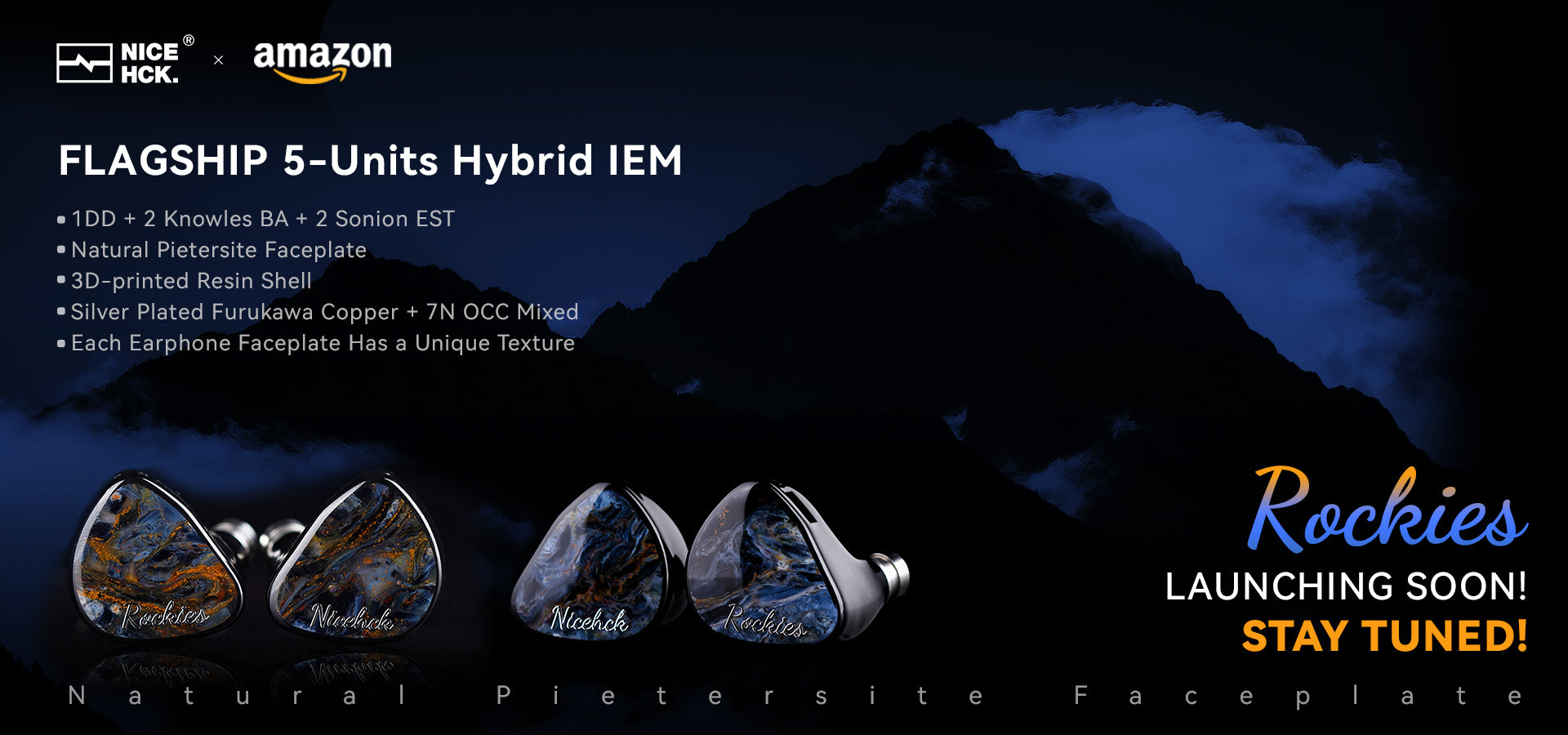 NICEHCK P03 Liquid Silicone Ear Tips for IEMs, 3 Pairs (S/M/L), Soft T